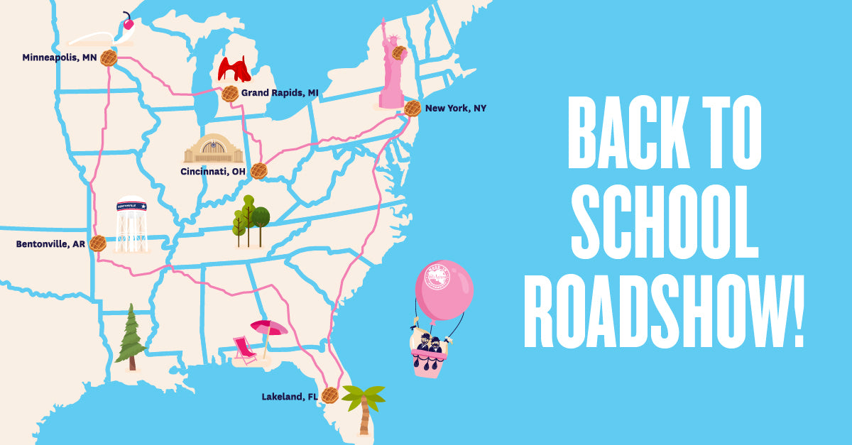 The Belgian Boys Back to School Roadshow!