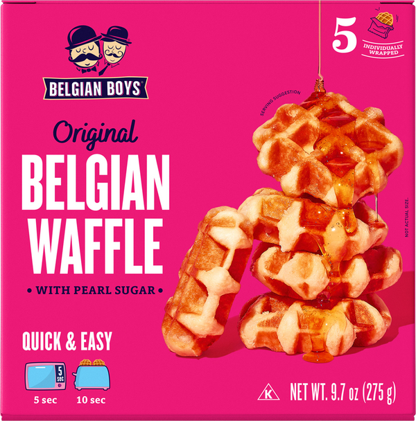 Original Belgian Waffle - Packable and snackable | Belgian Boys